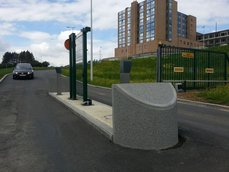 Musoir en béton architectonique beton fabricant Belgique Luxembourg ...